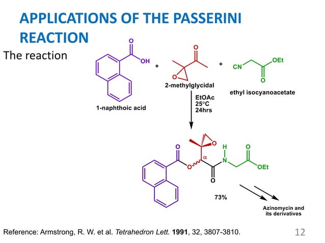 Multi Component Reactions | PDF | Chemistry | Science