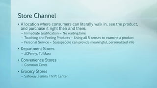 Multichannel retailing | PPTX