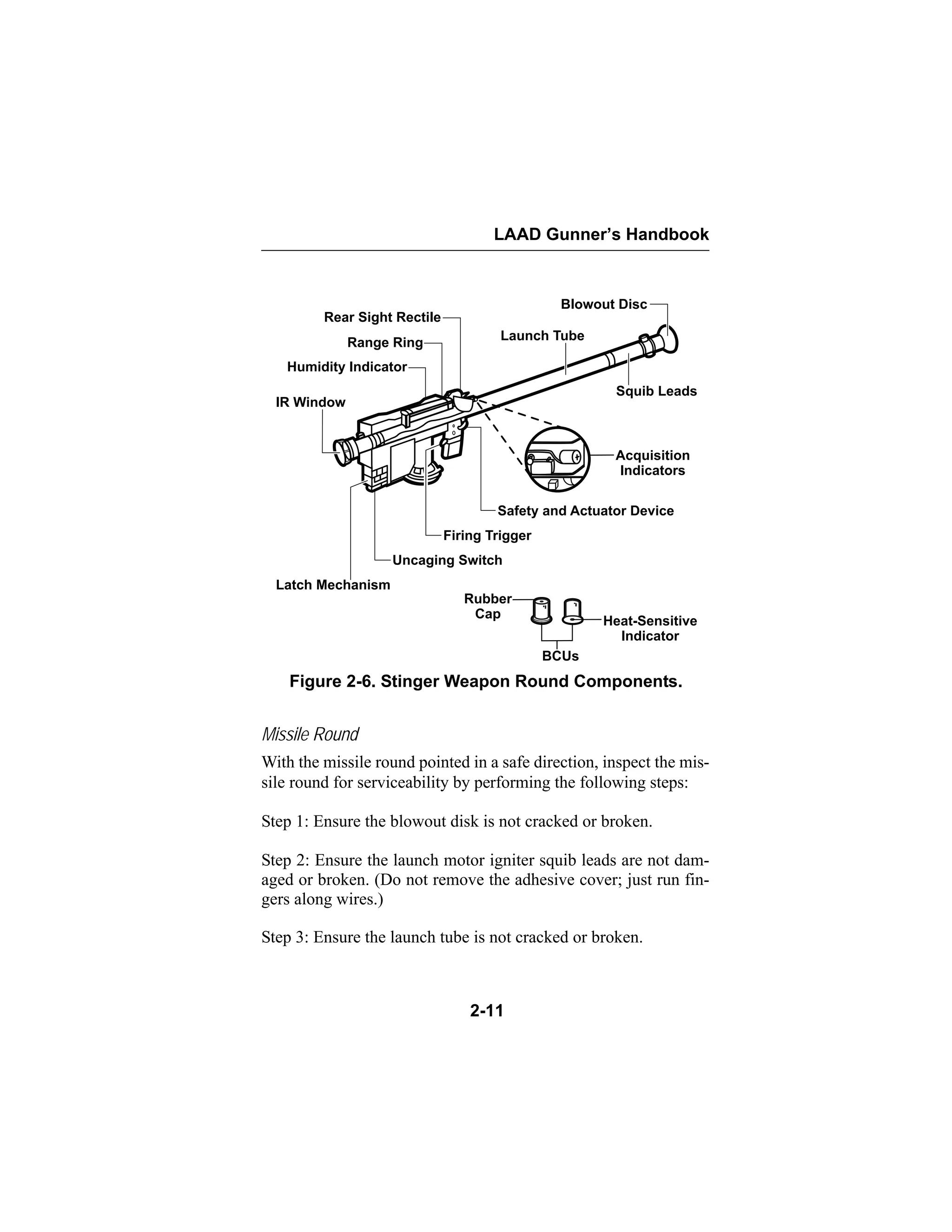Low Altitude Air Defense (LAAD) Gunner’s Handbook | PDF