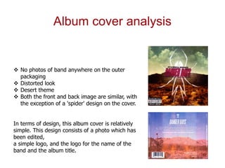 A2 Media - Package analysis - My Chemical Romance | PPT