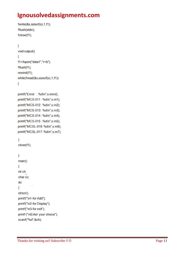Mcs 011 solved assignment 2015-16 | PDF