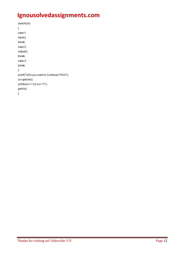 Mcs 011 solved assignment 2015-16 | PDF