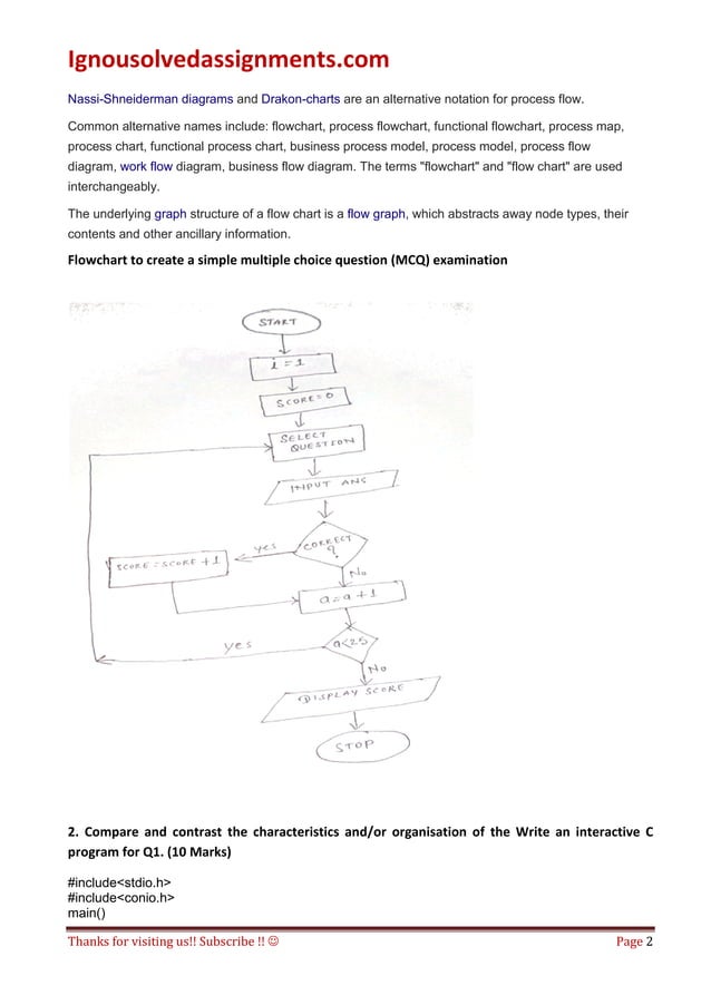 Mcs 011 solved assignment 2015-16 | PDF