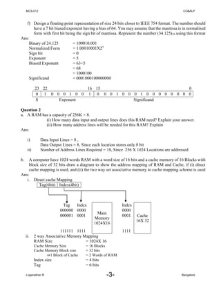Mcs 012 computer organisation and assemly language programming- ignou assignment answer 2013-14 ...