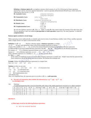 Mcs 013 solve assignment | PDF