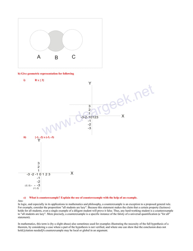 Mcs 013 solve assignment | PDF