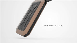 Mcs 01 ULTRA THIN Bluetooth Speaker | PPT