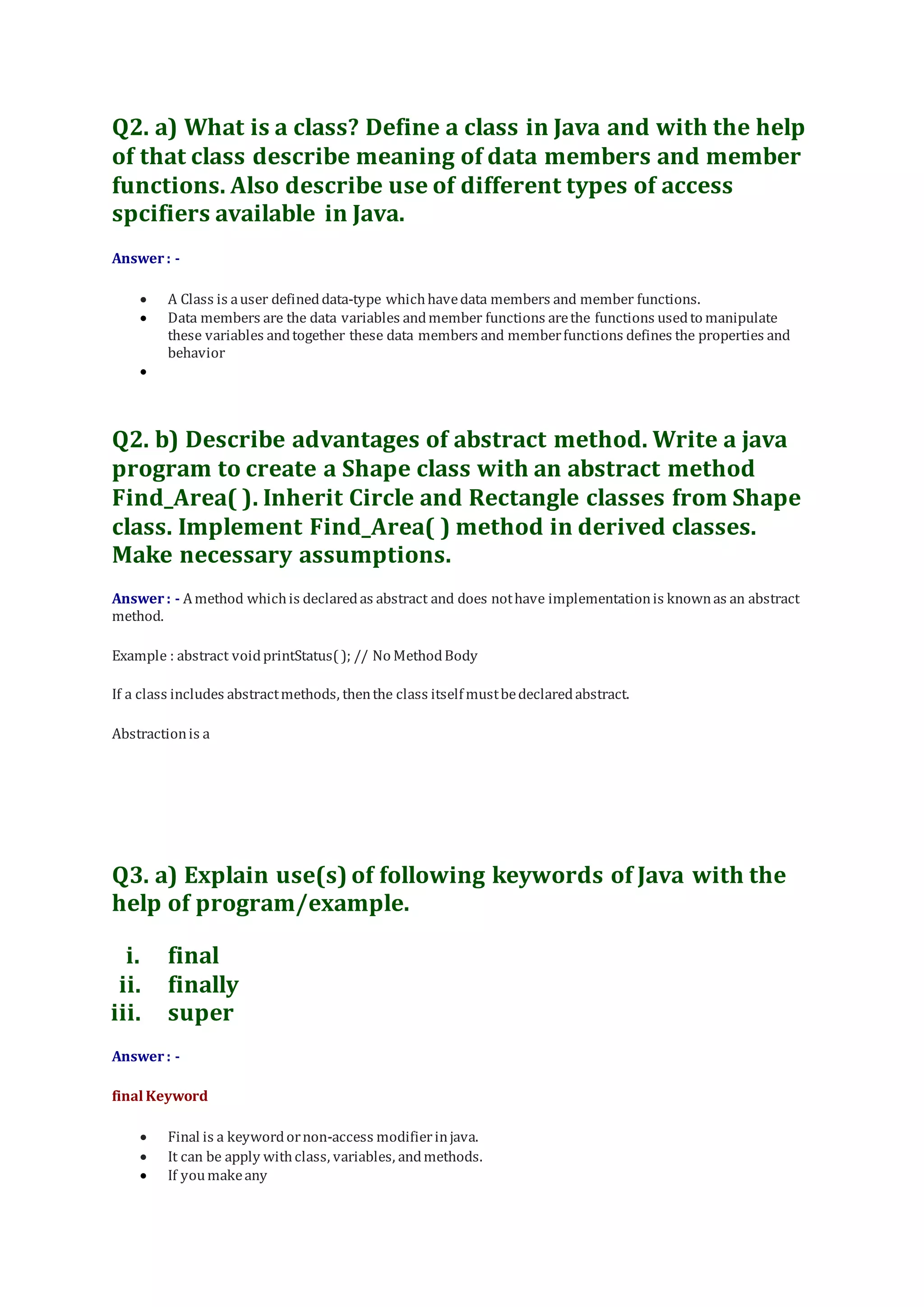 Mcs 024 assignment solution (2020-21) | DOCX | Programming Languages | Computing