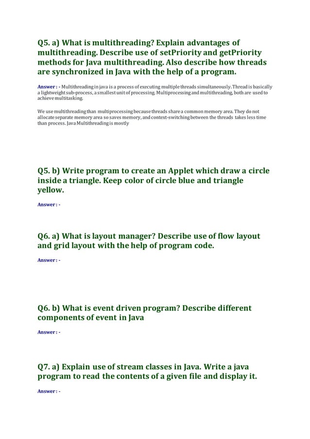 Mcs 024 assignment solution (2020-21) | DOCX | Programming Languages | Computing