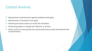 Management Control System: Instruments of Control, Factors affecting ...