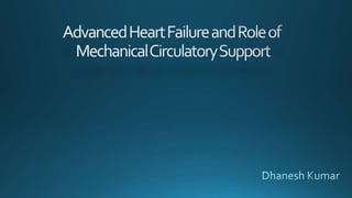 Mechanical Circulatory Support | PPTX
