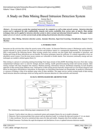 A Study on Data Mining Based Intrusion Detection System | PDF | Databases | Computer Software ...