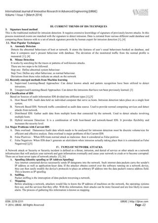 A Study on Data Mining Based Intrusion Detection System | PDF