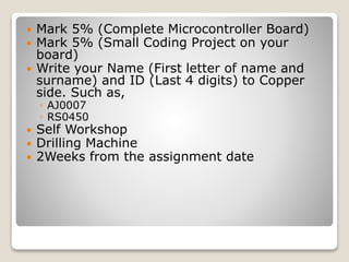 MCS51 Training board Model CATC2016A | PPT