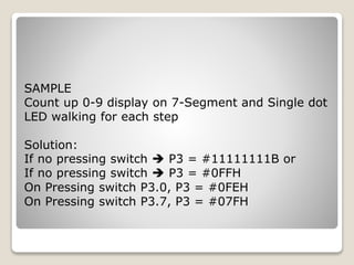 MCS51 Training board Model CATC2016A | PPT