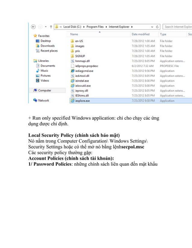 Mcsa 2012 local group policy | DOC