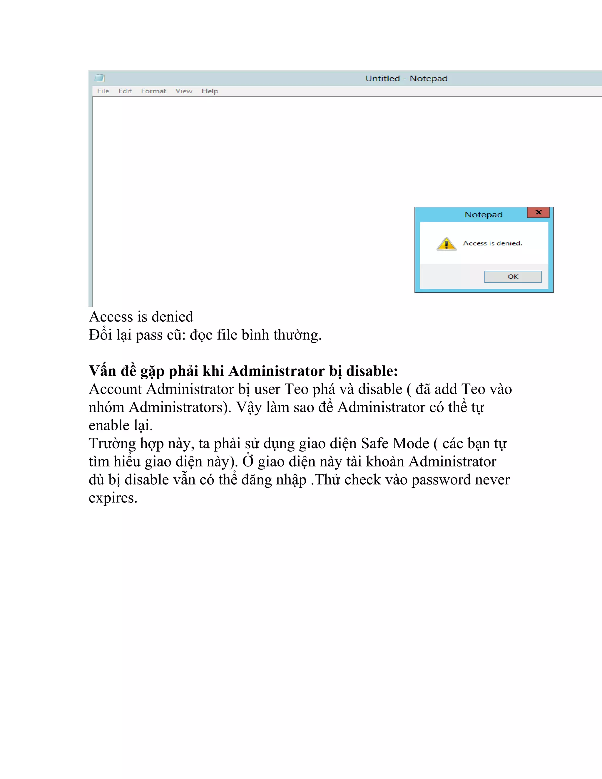 Mcsa 2012 local user and group | PDF