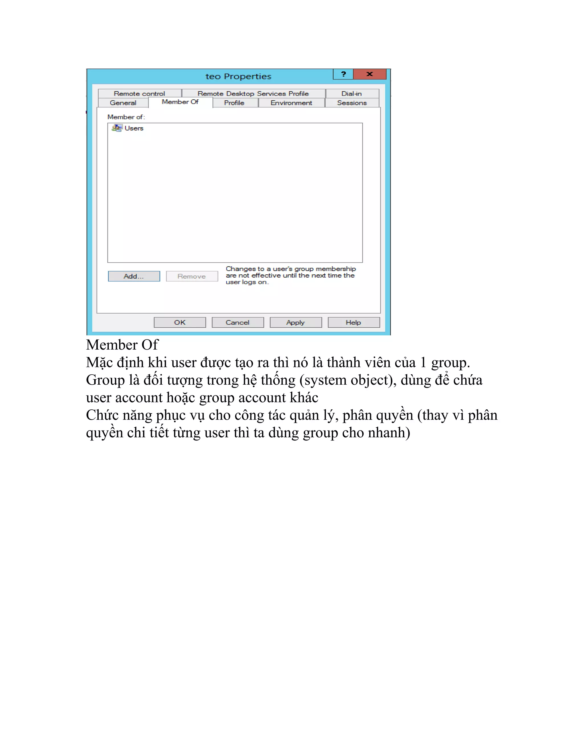 Mcsa 2012 local user and group | PDF