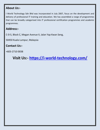 Mcsa Certification.pdf | Technology & Computing