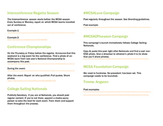 MCSA Publicity Toolbox | PPT