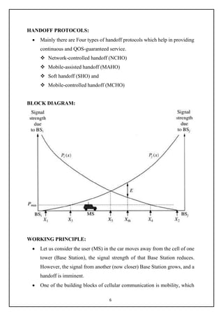 Simulation of handoff performance using matlab | PDF
