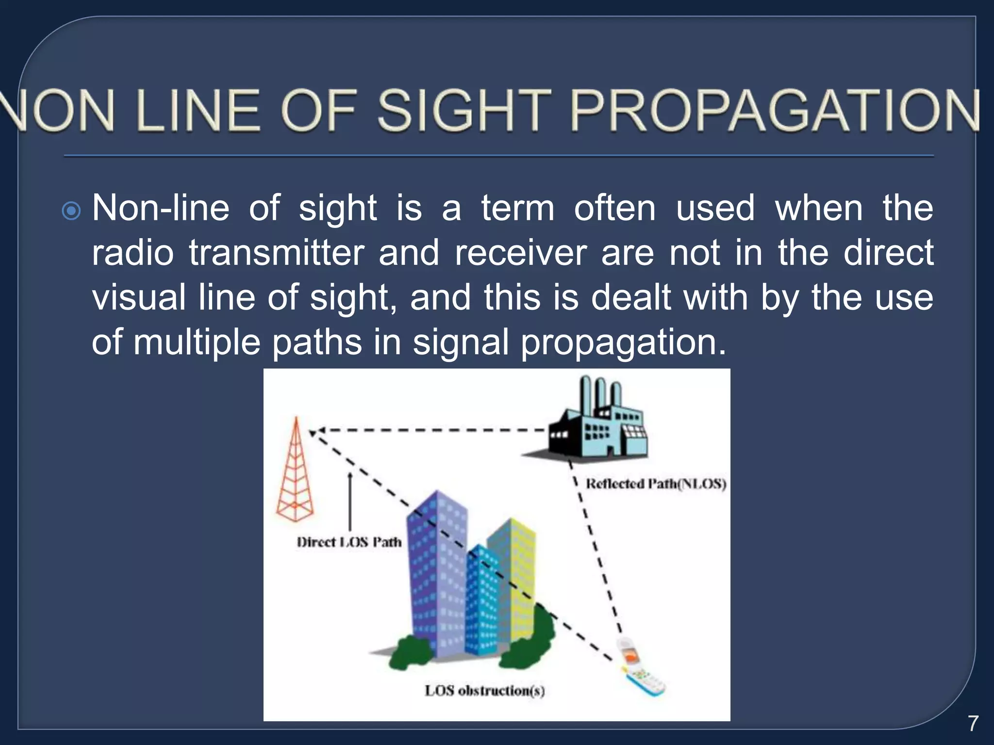 LINE OF SIGHT PROPAGATION | PPTX