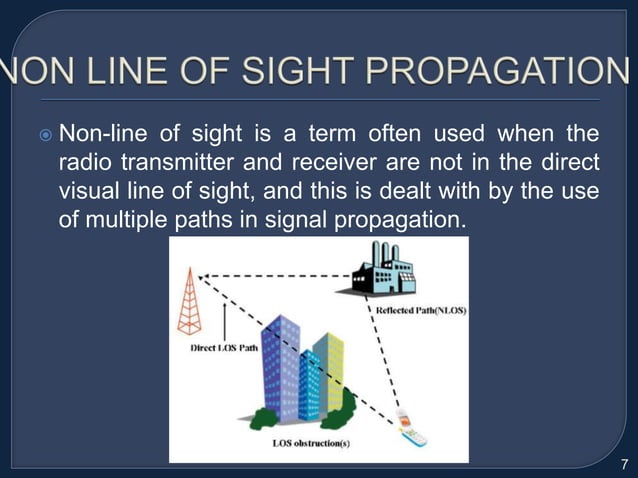 LINE OF SIGHT PROPAGATION | PPTX