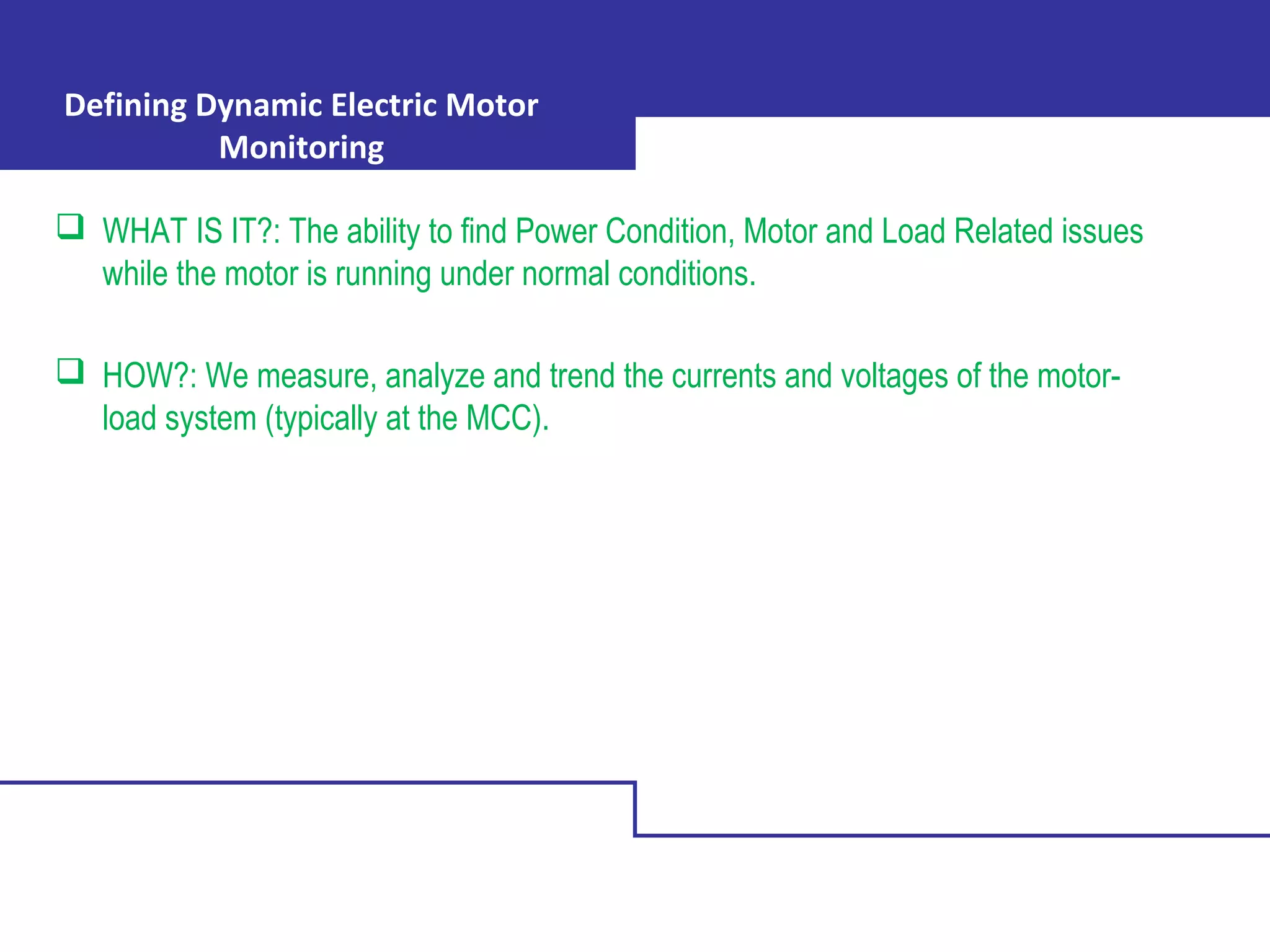 Motor Current Signature Analysis R K Gupta | PPT