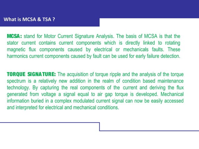 Motor Current Signature Analysis R K Gupta | PPT | Auto Repair | Automotive