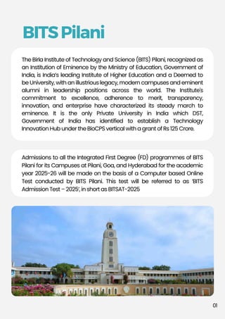 BITSAT Prep Brochure By Masterclass Space | PDF