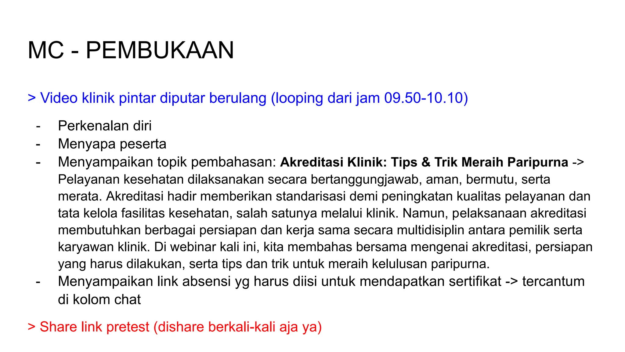 MC Script untuk tenaga kesehatan (klinik pintar).pptx