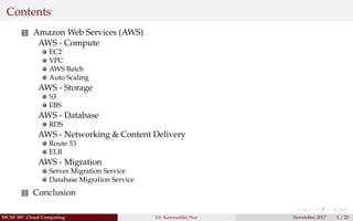 Amazon Web Services | PDF