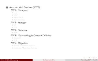 Amazon Web Services | PDF | Cloud Computing | Internet