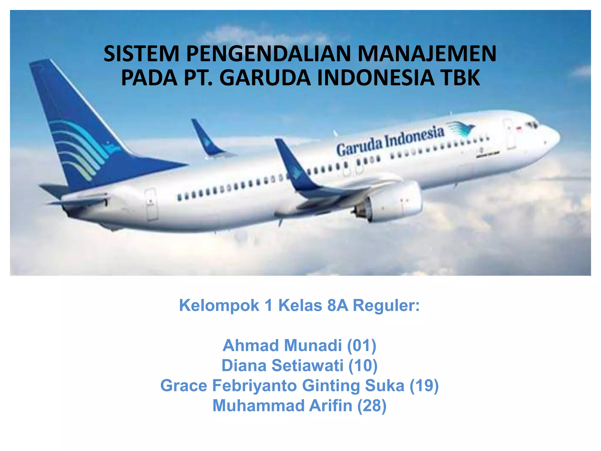 Management Control System Garuda Indonesia | PPTX