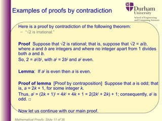 Mcs lecture19.methods ofproof(1) | PPT