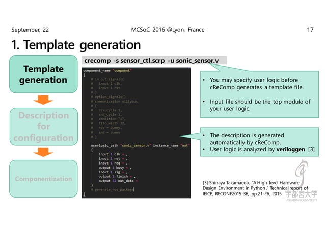 cReComp : Automated Design Tool for ROS-Compliant FPGA Component | PPT