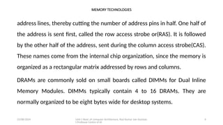 Modern computer architecture presentation | PPT