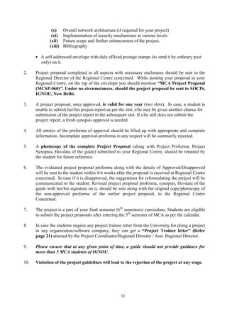 Mcsp 060 project guidelines july 2012 | PDF