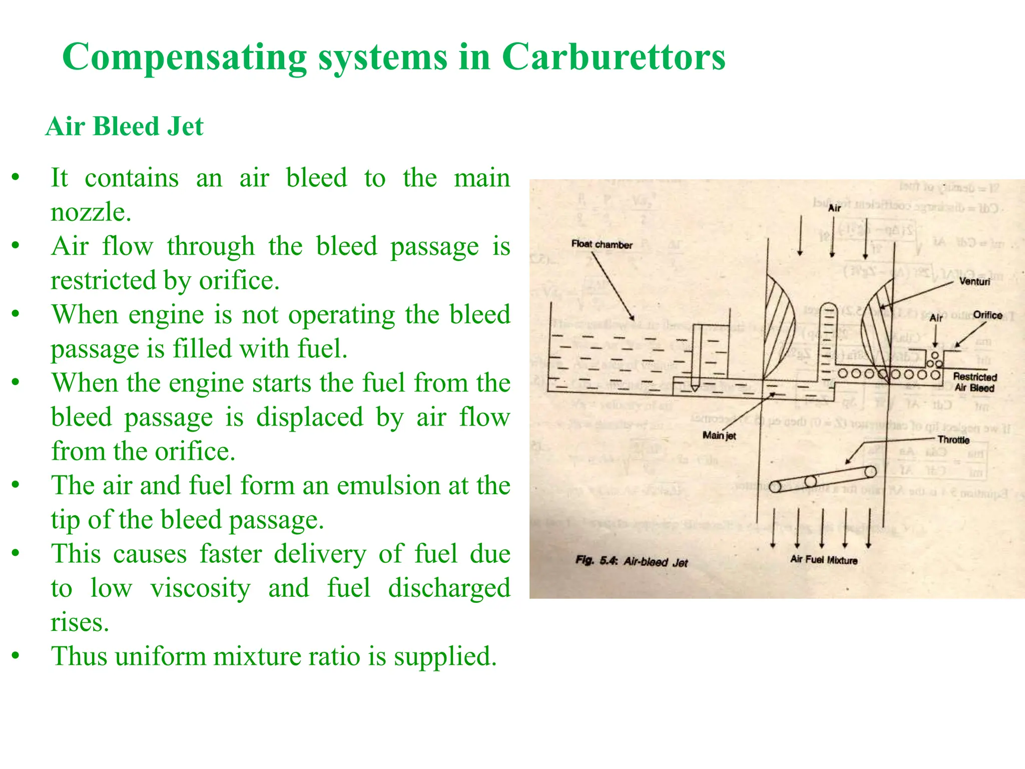 IC Engines Fuel Systems PRINCIPLE AND WORKING | PPTX