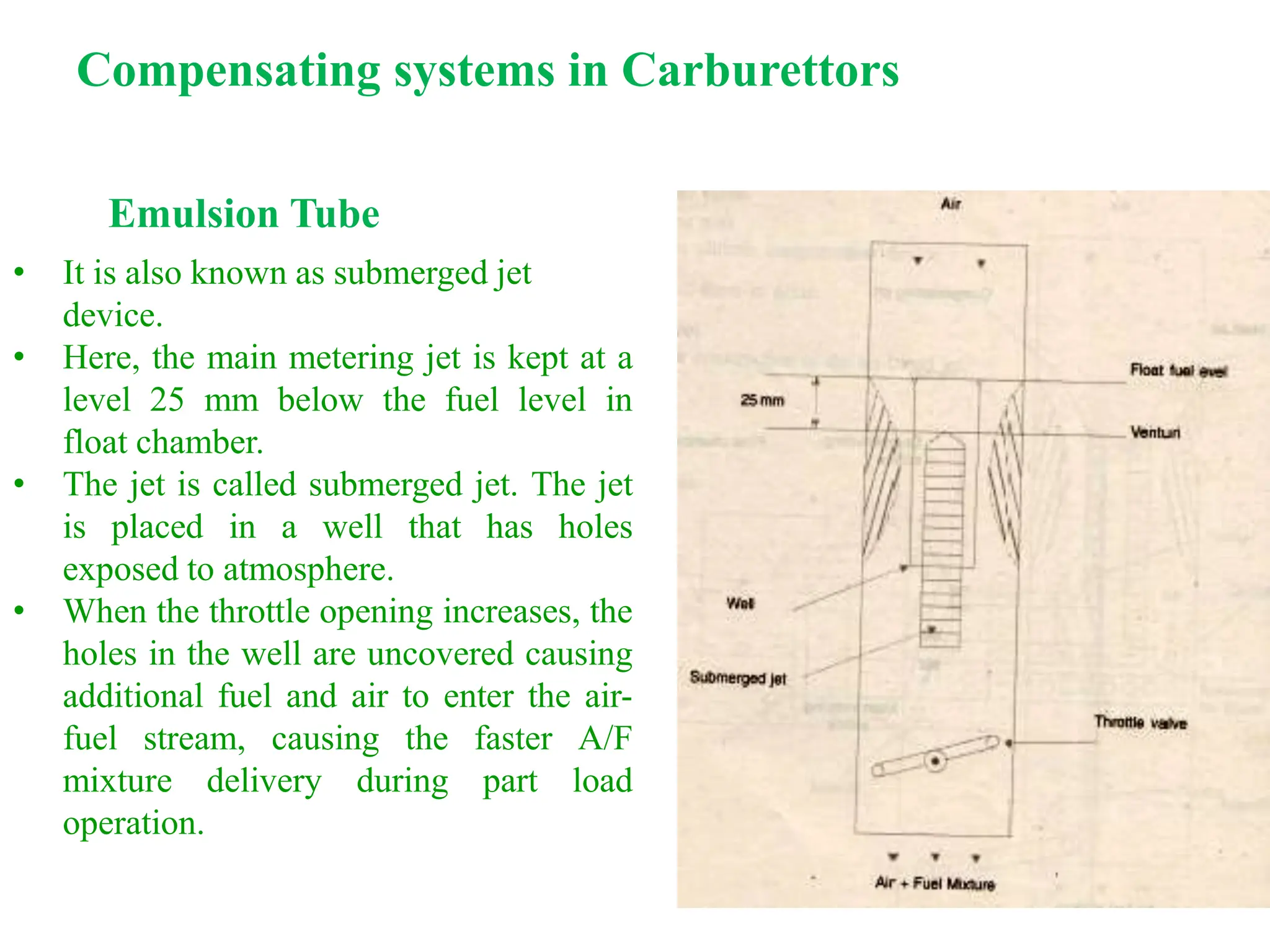 IC Engines Fuel Systems PRINCIPLE AND WORKING | PPTX