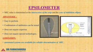 MICROBIOLOGICAL CULTURE SENSITIVITY TEST | PPT
