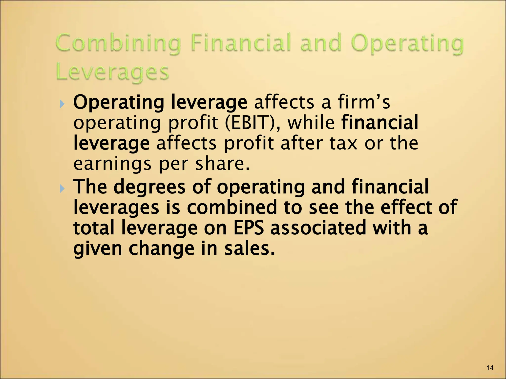 Ch_14_LEVERAGE.ppt this is based on the account paper | PPT