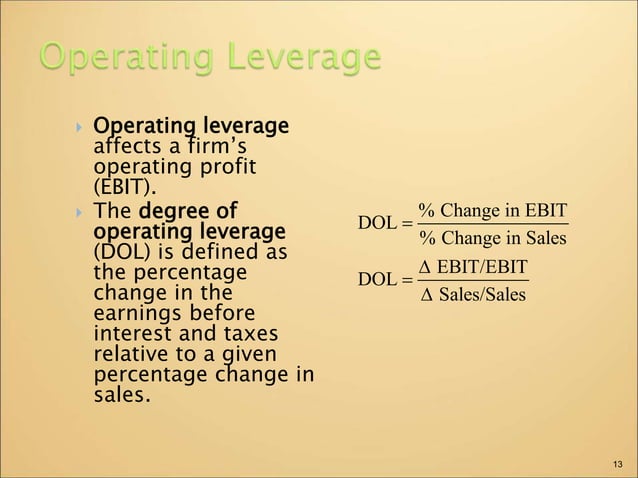 Ch_14_LEVERAGE.ppt this is based on the account paper | PPT