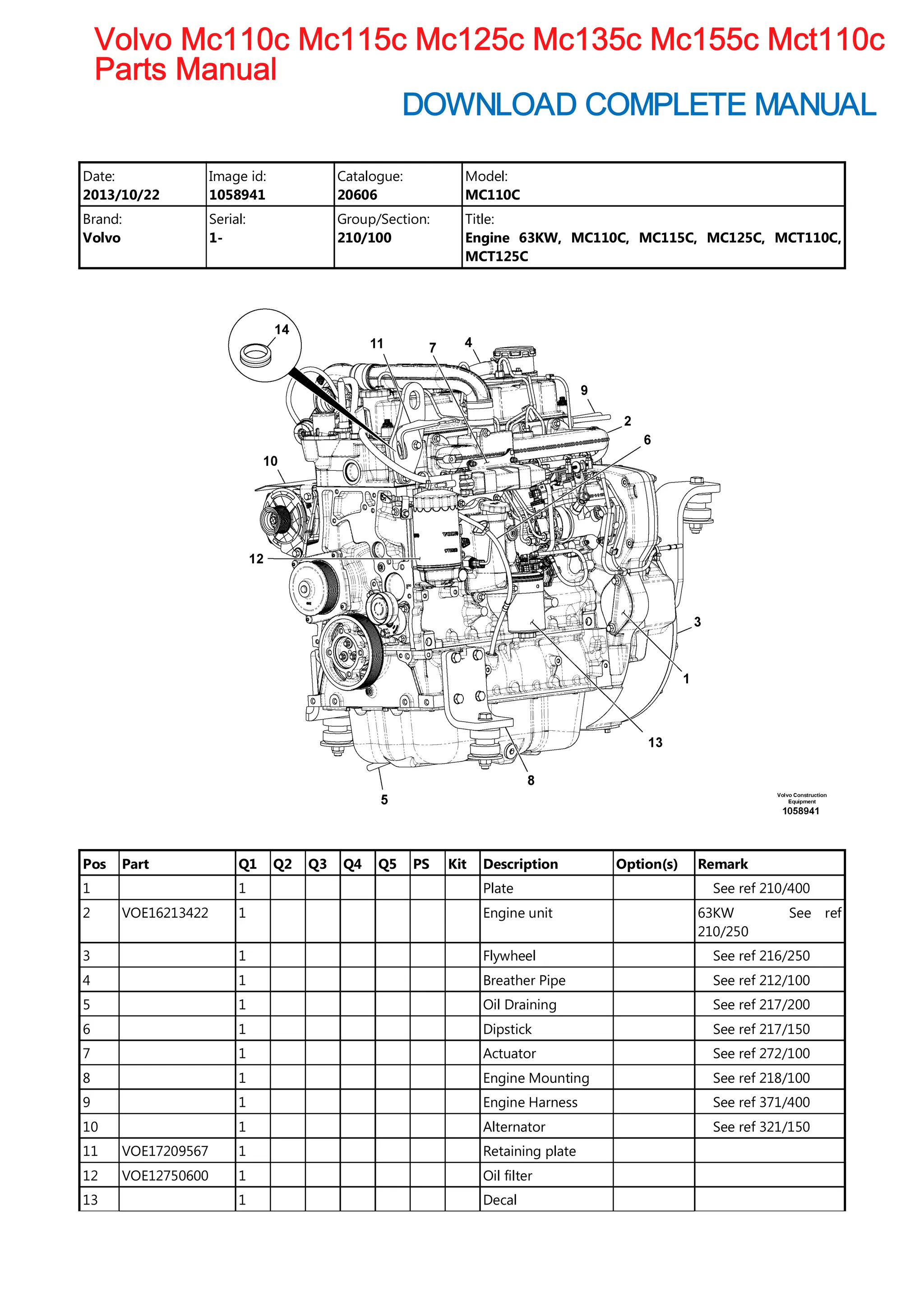 MCT85C, MCT95C Volvo Parts Manual Engine.pdf