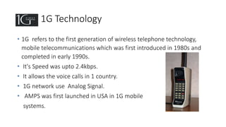 wireless cellular network | PPTX