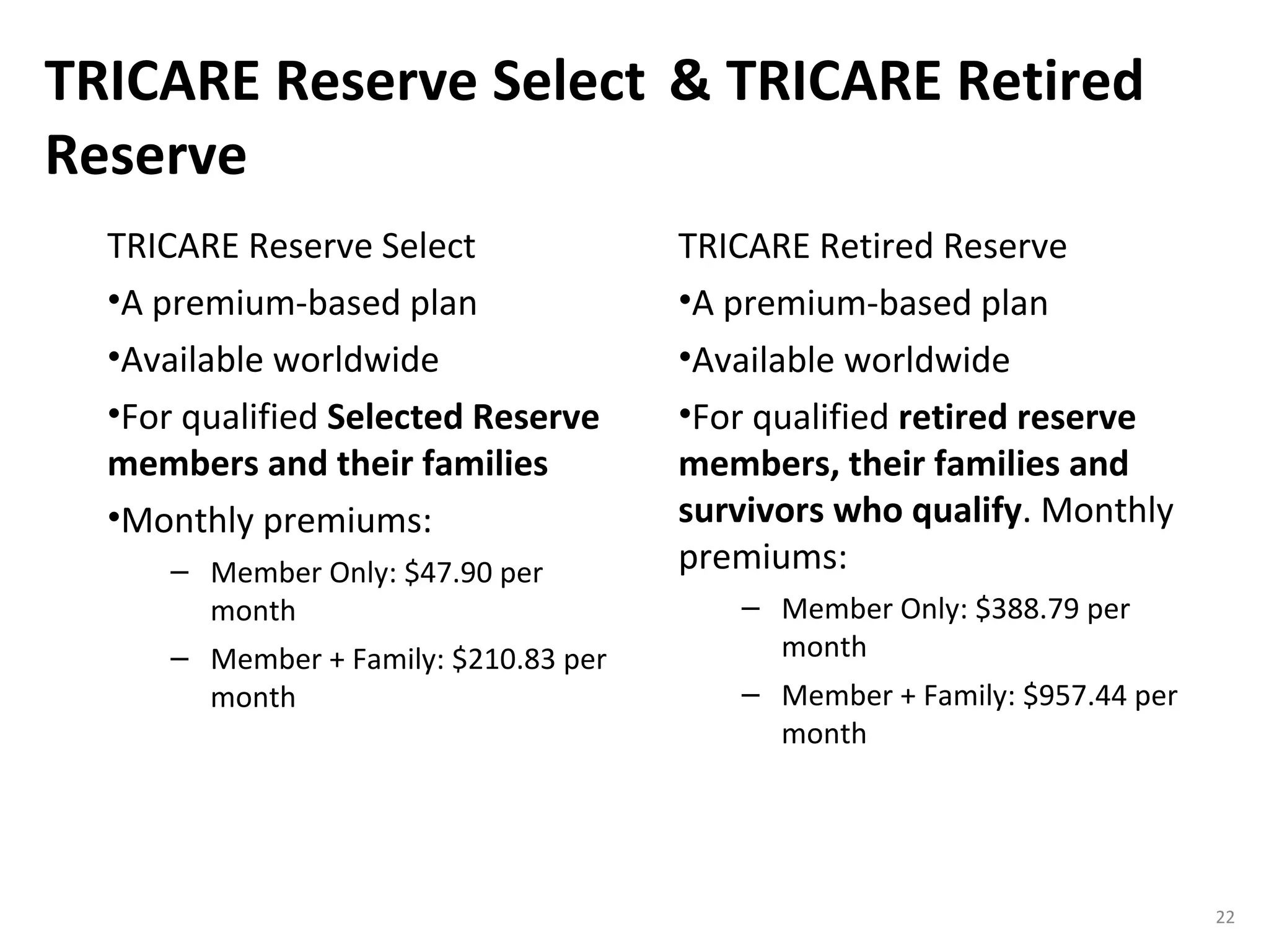 An Introduction to TRICARE® | PPT