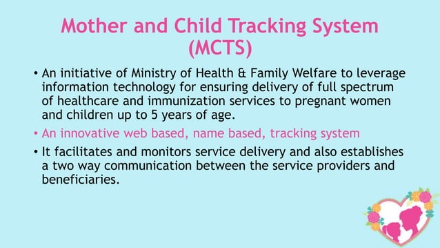 Maternal and Child Tracking System | PPT