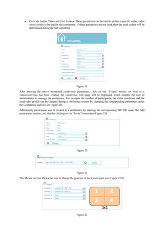 Medooze MCU Video Multiconference Server Installation and configuration ...