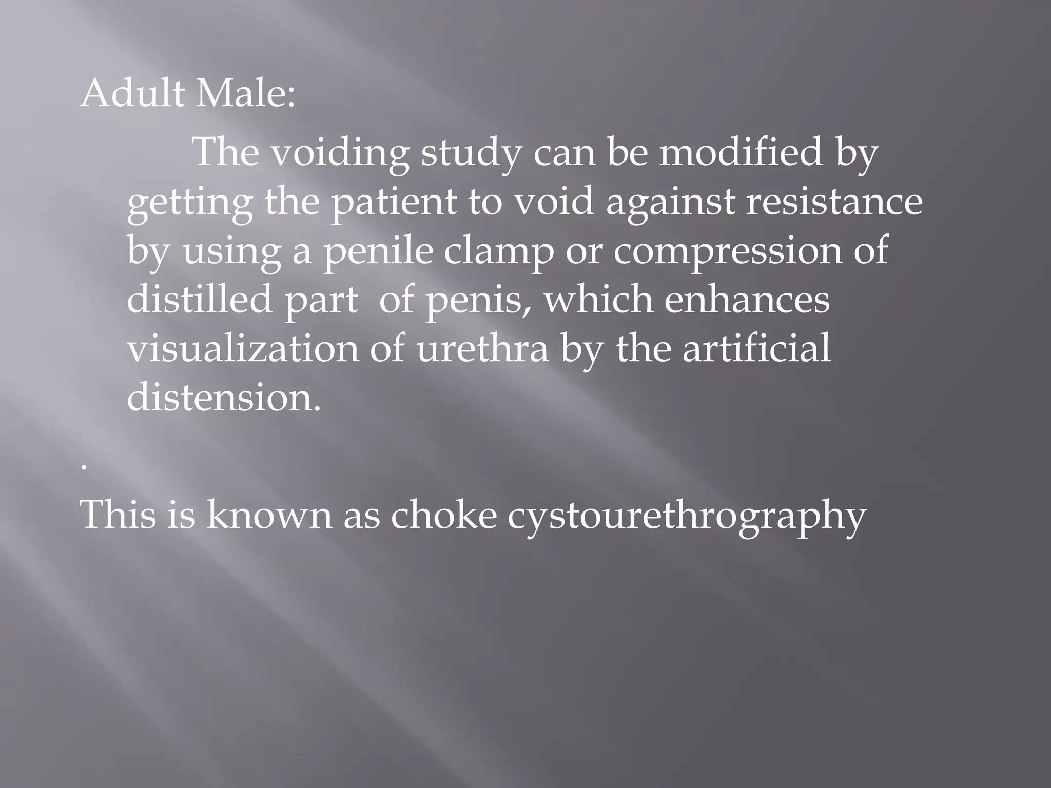 MCU- Micturating cysto-urethrogram | PPTX