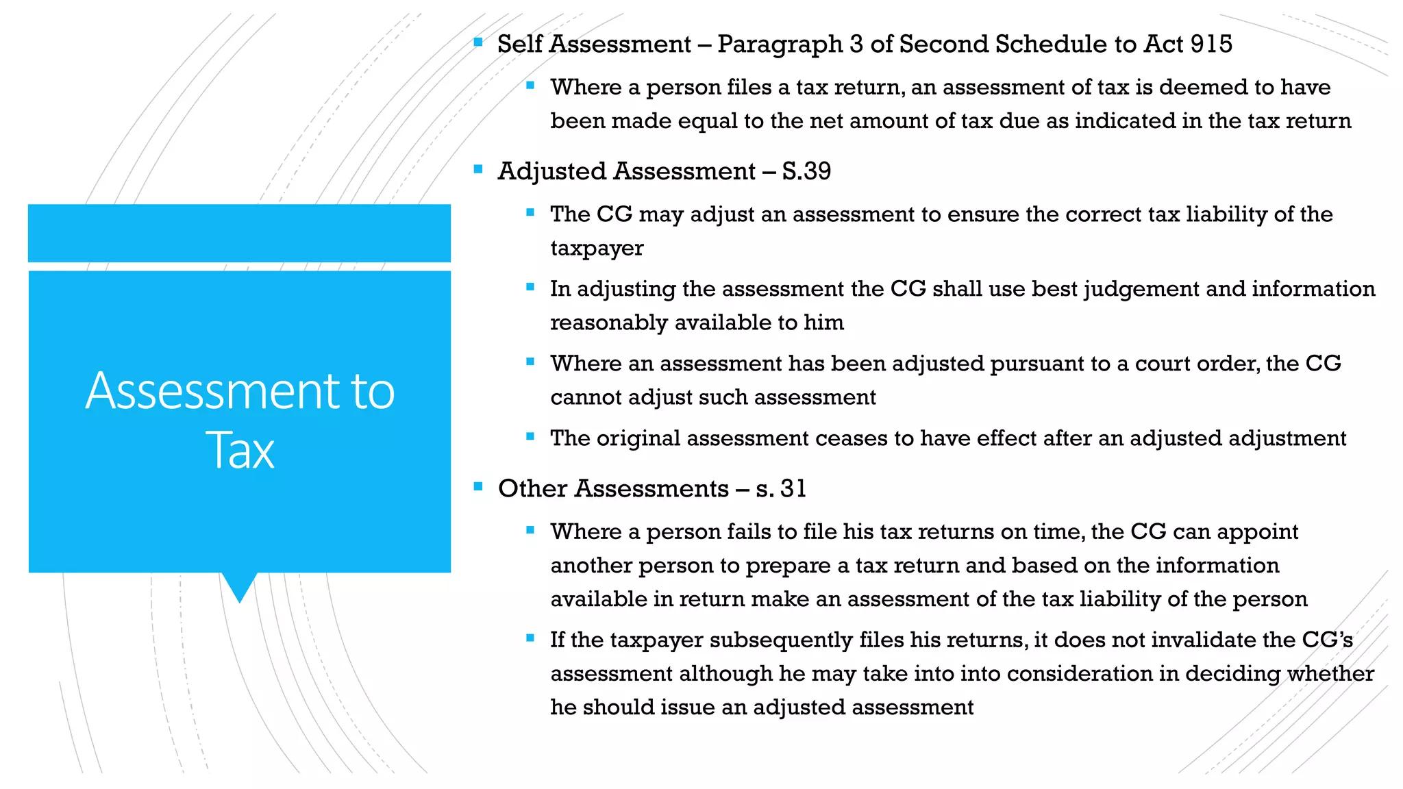 Tax Administration In Ghana | PDF